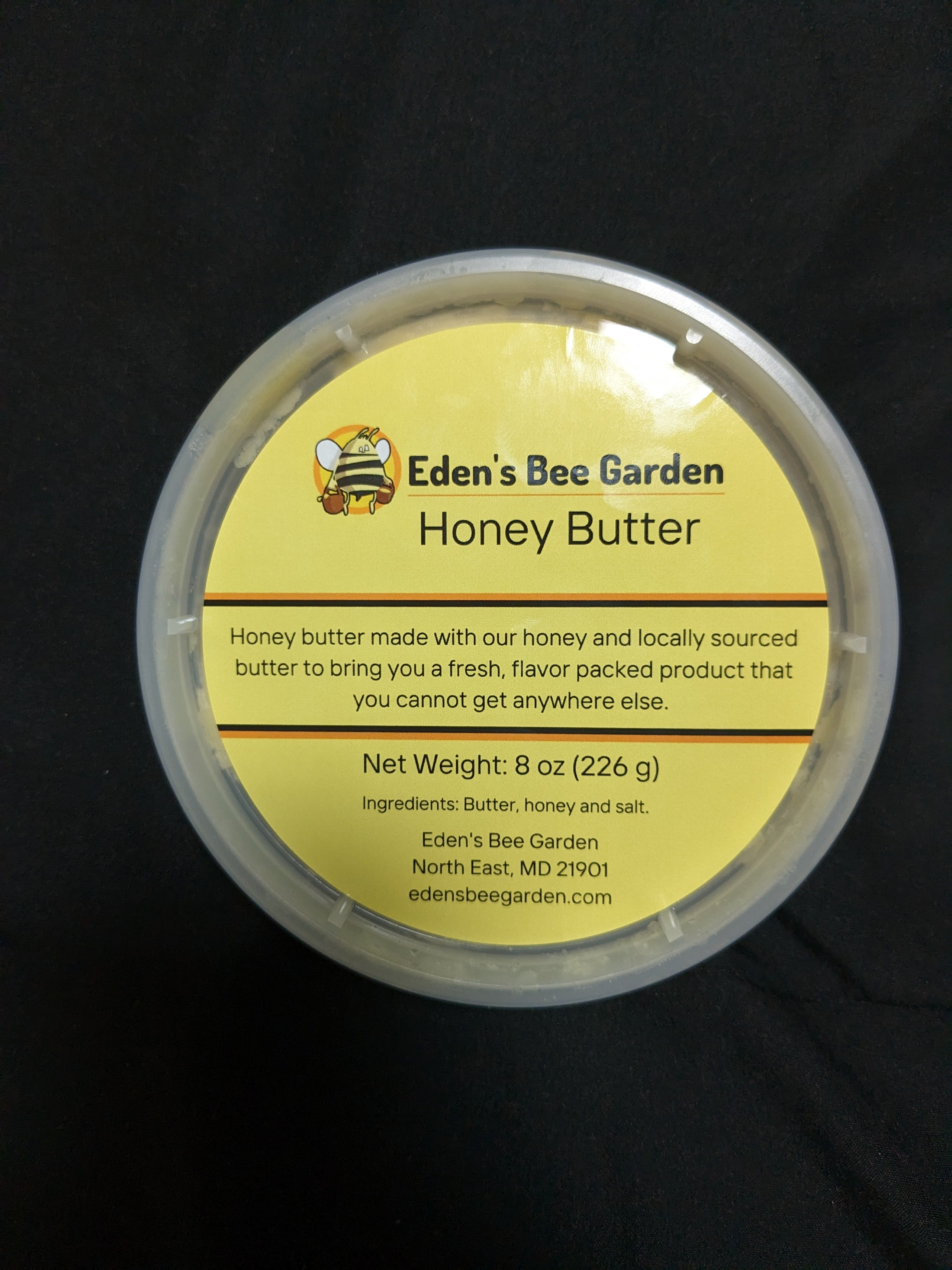 Honey Butter - 8 oz | Eden's Bee Garden